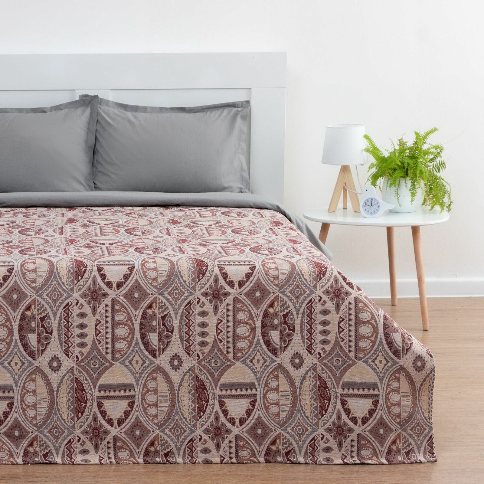 Покрывало гобеленовое "Этель. Люкс" 160x200 см, состав ткани: полиэстер