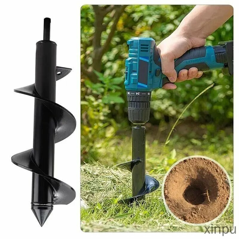 Бур садовый ручной, Легированная сталь