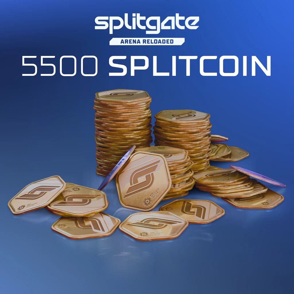 Виртуальная валюта SPLITGATE - 5500 Splitcoin, для PlayStation, Турция