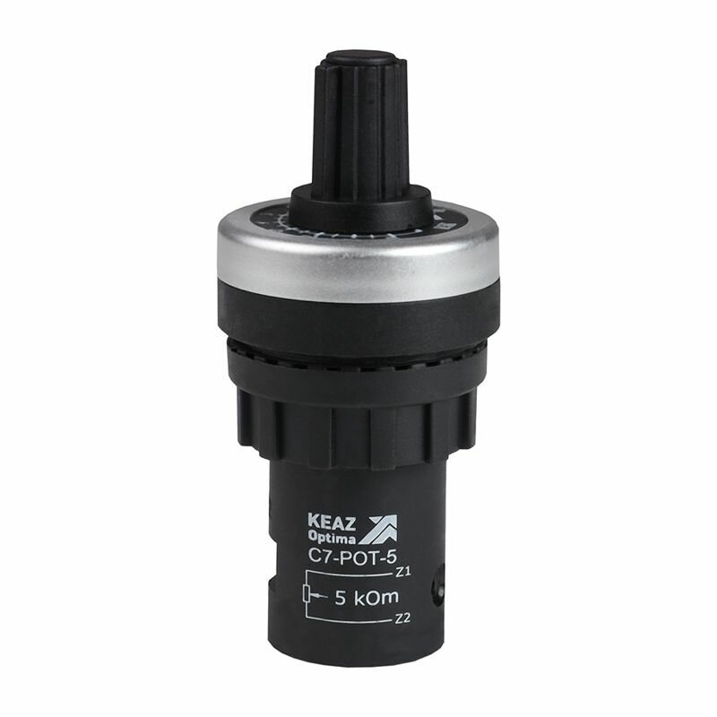 Потенциометр OptiSignal Compact D22 С7-POT-5 5кОм XB4BD912R5K КЭАЗ 362215