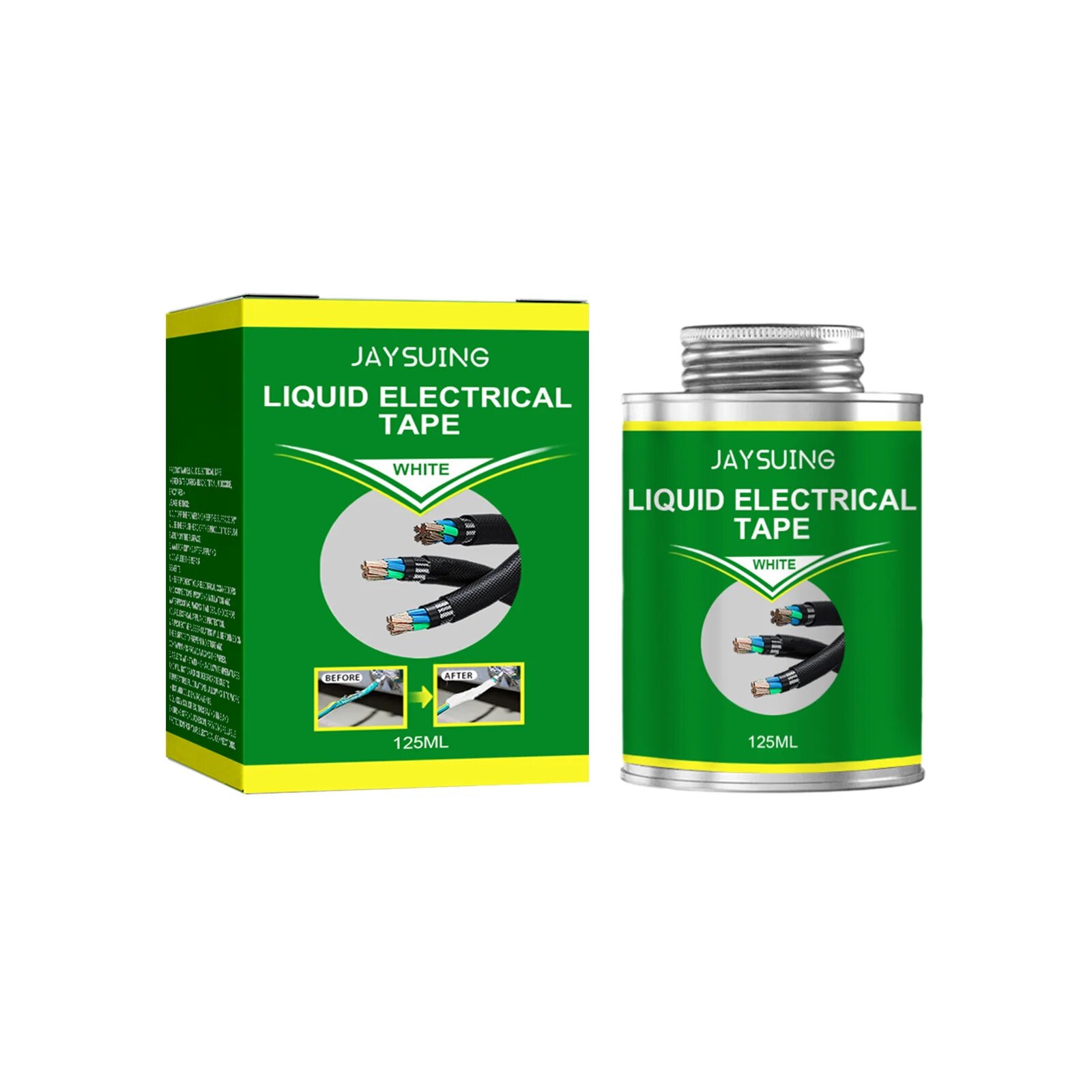 Черная и белая термостойкая жидкая электроизоляционная лента