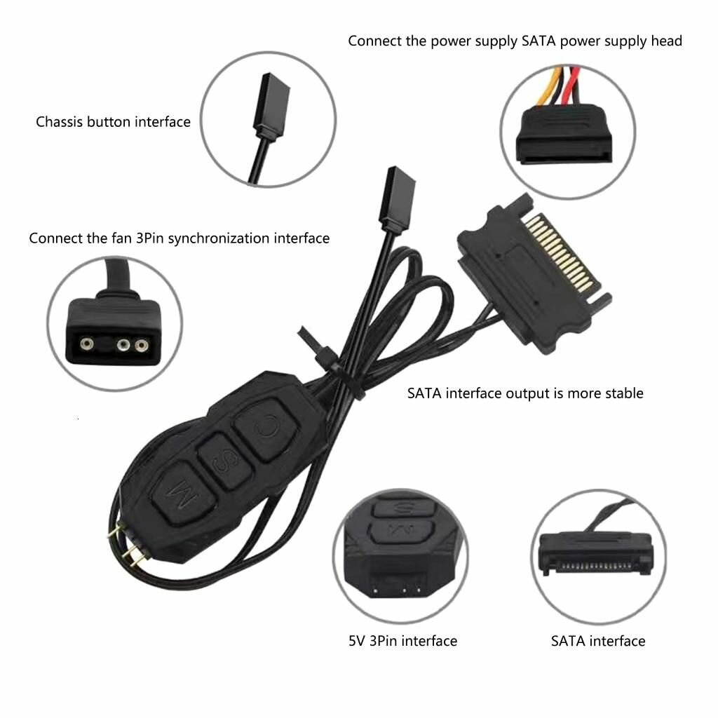 Контроллер ARGB 5V 3PIN — фото 1