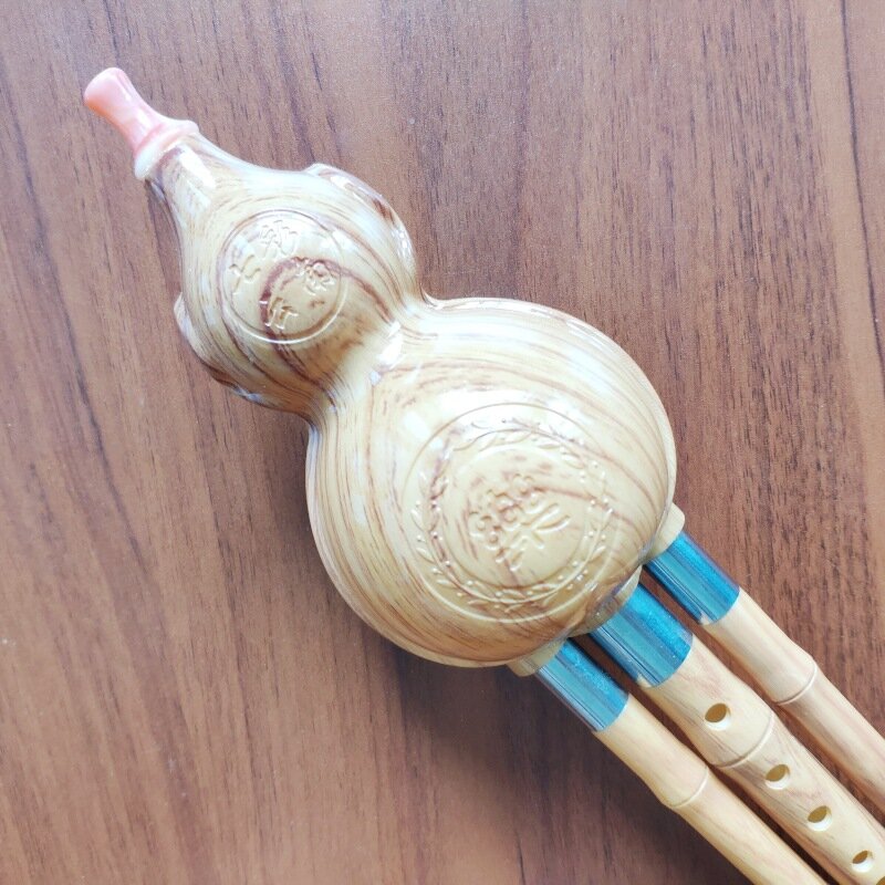 Hulusi 5 цветов ACBb Tune трехтональная съемная флейта Юньнань Бау по заводской цене с китайским узлом и гравировкой на гитаре