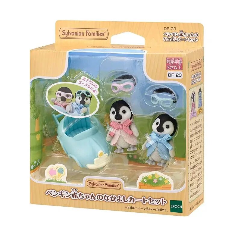 Фигурки Sylvanian Families Penguin Babies Ride 'n Play