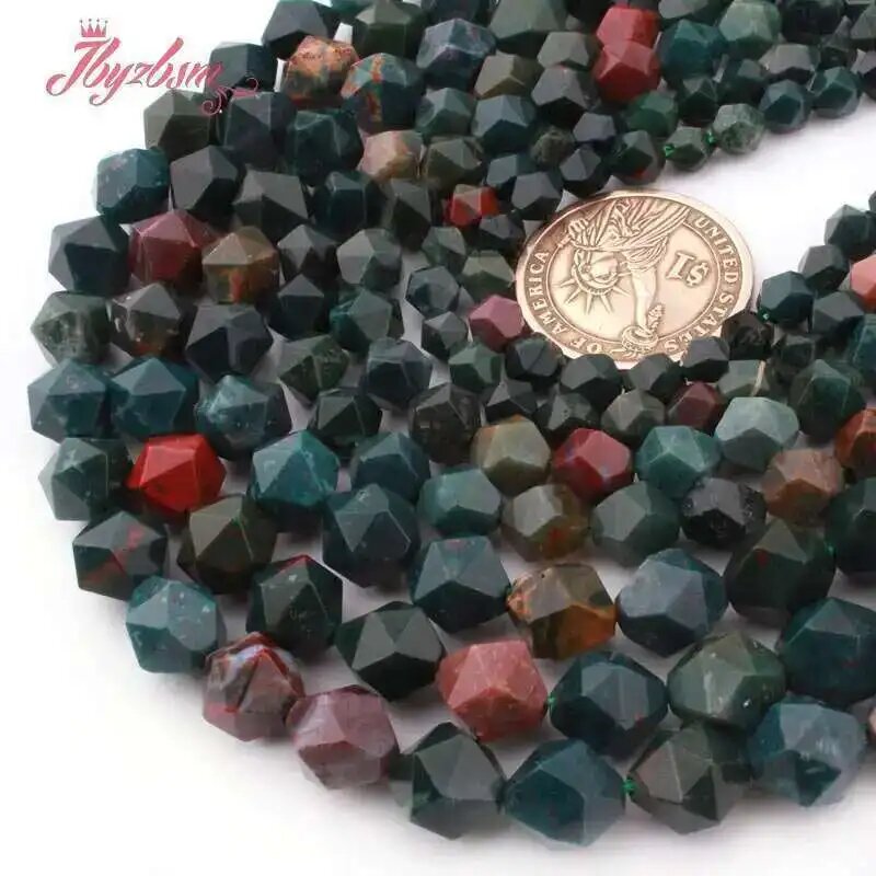 Бусины из гелиотропа jbyzbsm 6/8/10 мм 6mm approx 60pcs