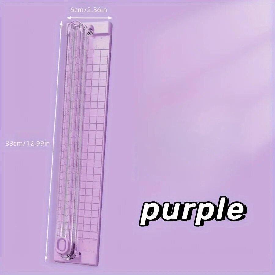 Портативный триммер для бумаги А3 Purple