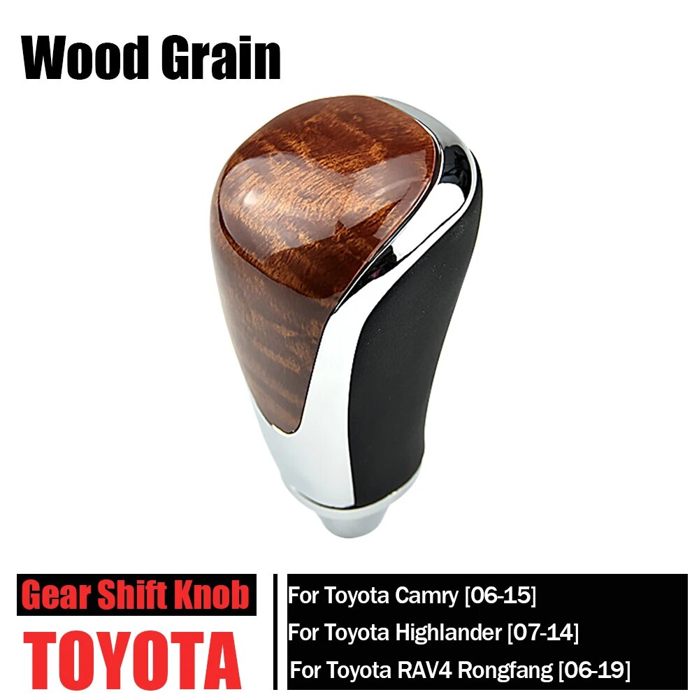 Автомобильная автоматическая ручка переключения передач, гандбольная коробка передач для Toyota RAV4 Corolla 2014 2012, Verso Vios Land Cruiser Camry gear Wood Grian