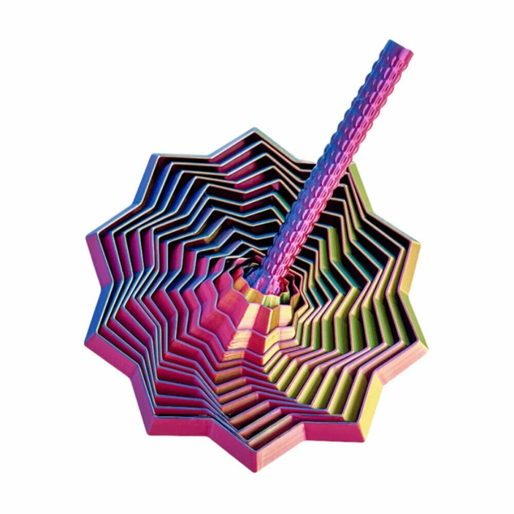 Фрактальная звезда Colorful, 11.5cm