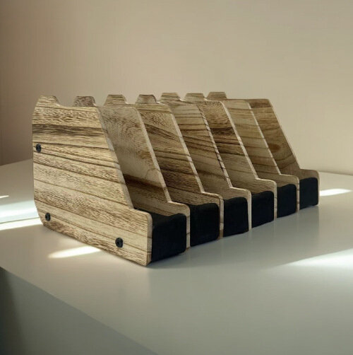 Новая деревянная стойка для пистолетов из EVA-пены с 6 слотами, держатель для игрушечных моделей пистолетов, стойка для хранения