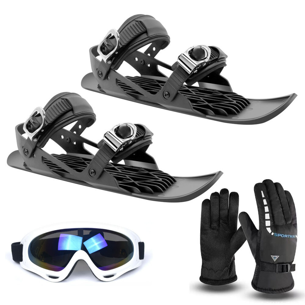 2026 Новейшие мини-лыжи для фристайла, сноуборд, мини-лыжные ботинки, сноуборд, снежные игры, снежное оборудование, двойная доска