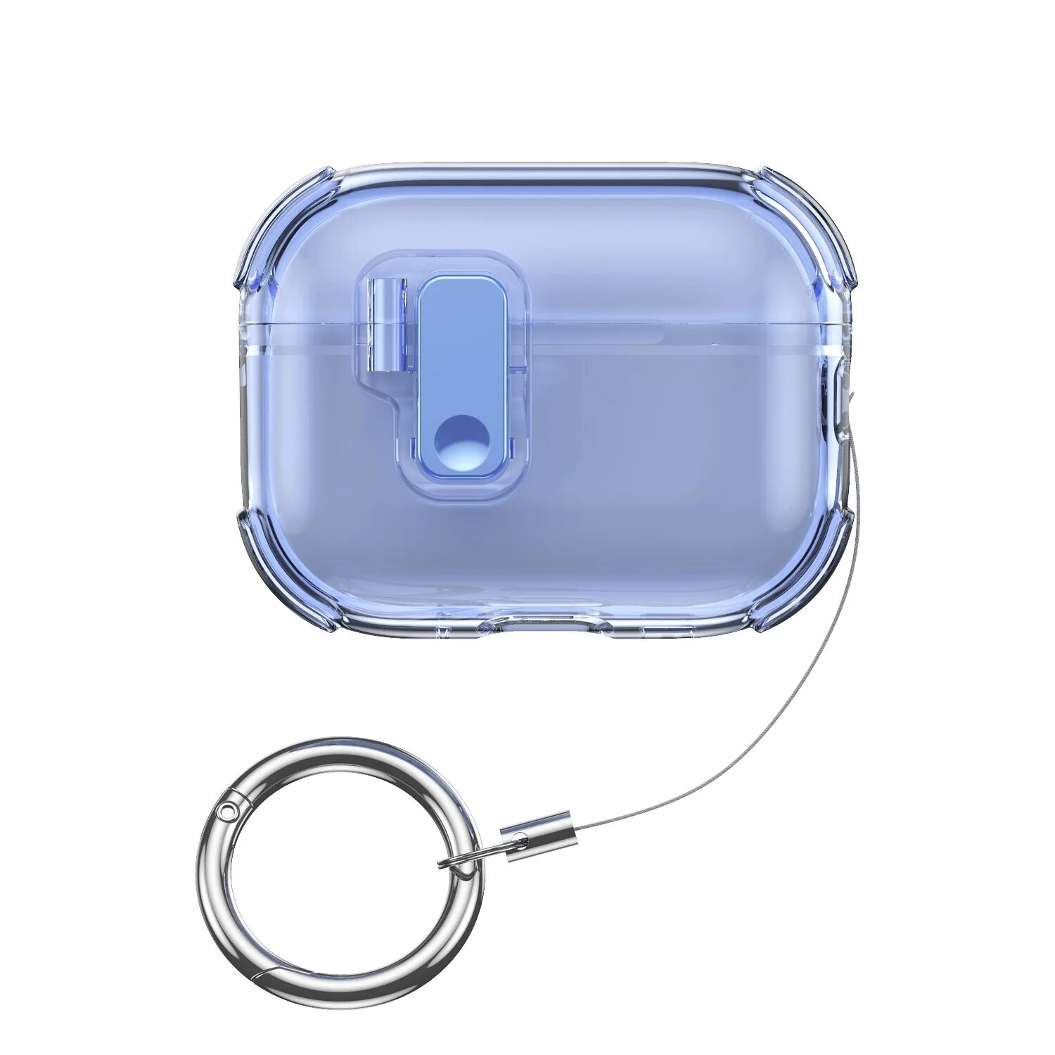 Чехол для AirPods Pro 3 Fancan, Clear Blue
