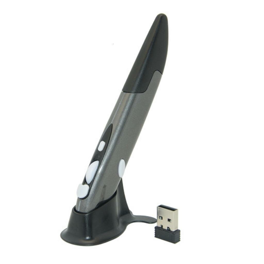 Мини-лазерная указка 2,4 ГГц для планшетов, ноутбуков и ПК, Серый