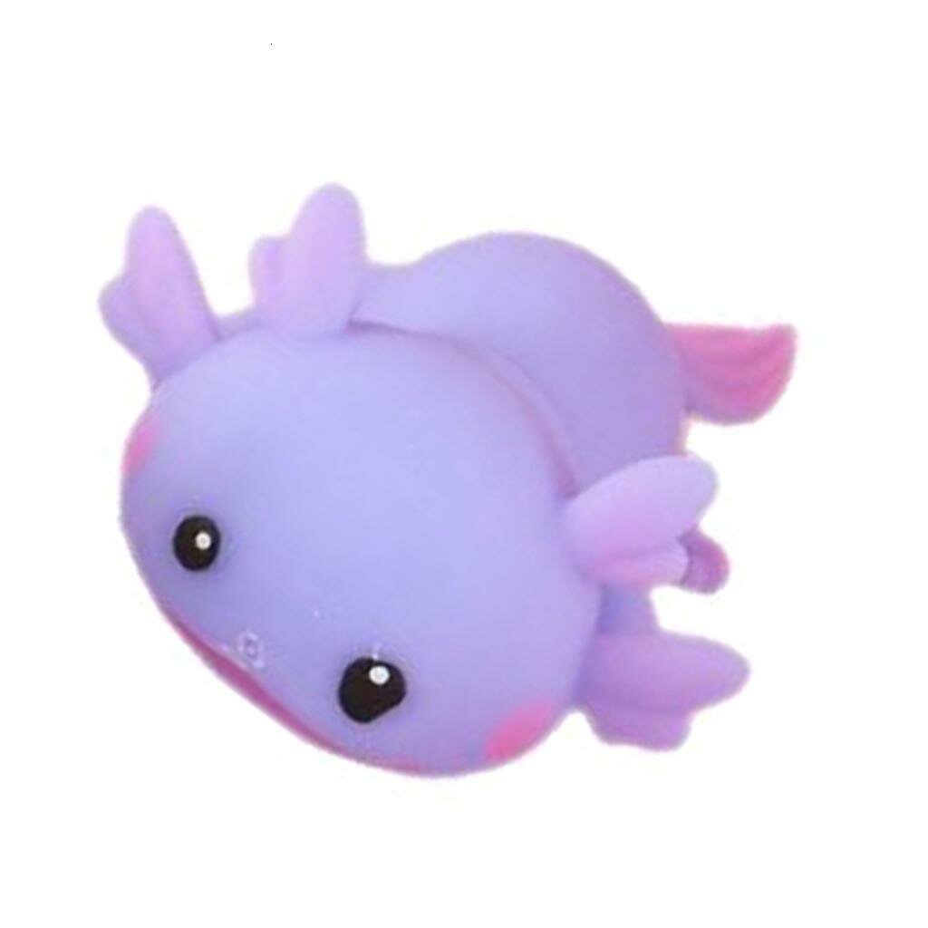 Аксолотль антистресс игрушка, Фиолетовый