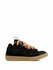 Кроссовки Lanvin Patterned-laces sneakers, размер 44, черный