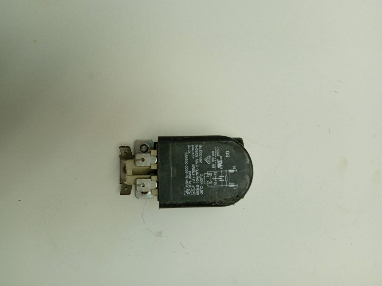 WFO2042OE кт1 Сетевой фильтр для стиральной машины Bosch Siemens 429052 б/у