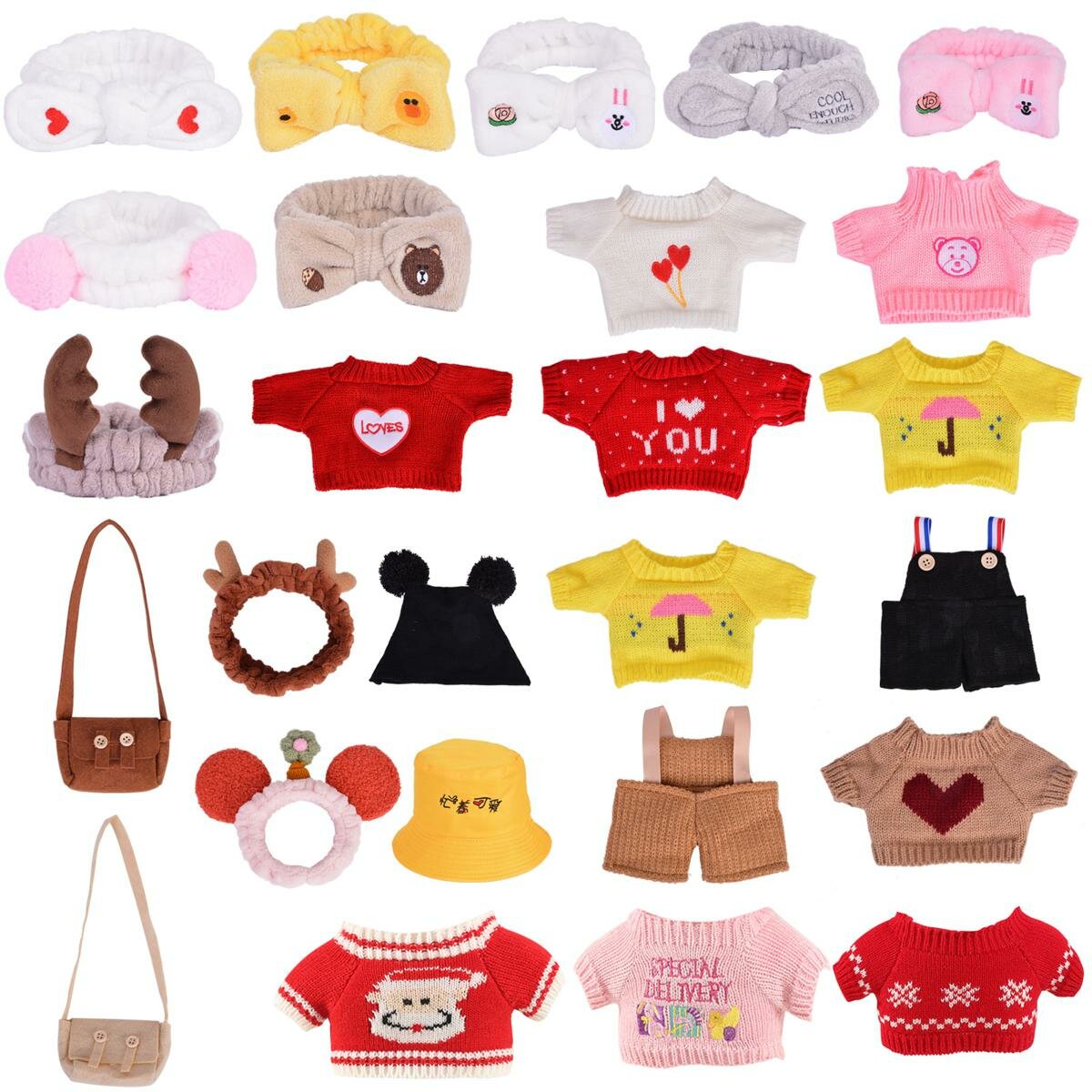 Одежда для утки 30 см желтая плюшевая игрушка утка одежда аксессуары милые куклы мягкие куклы животные детские игрушки п