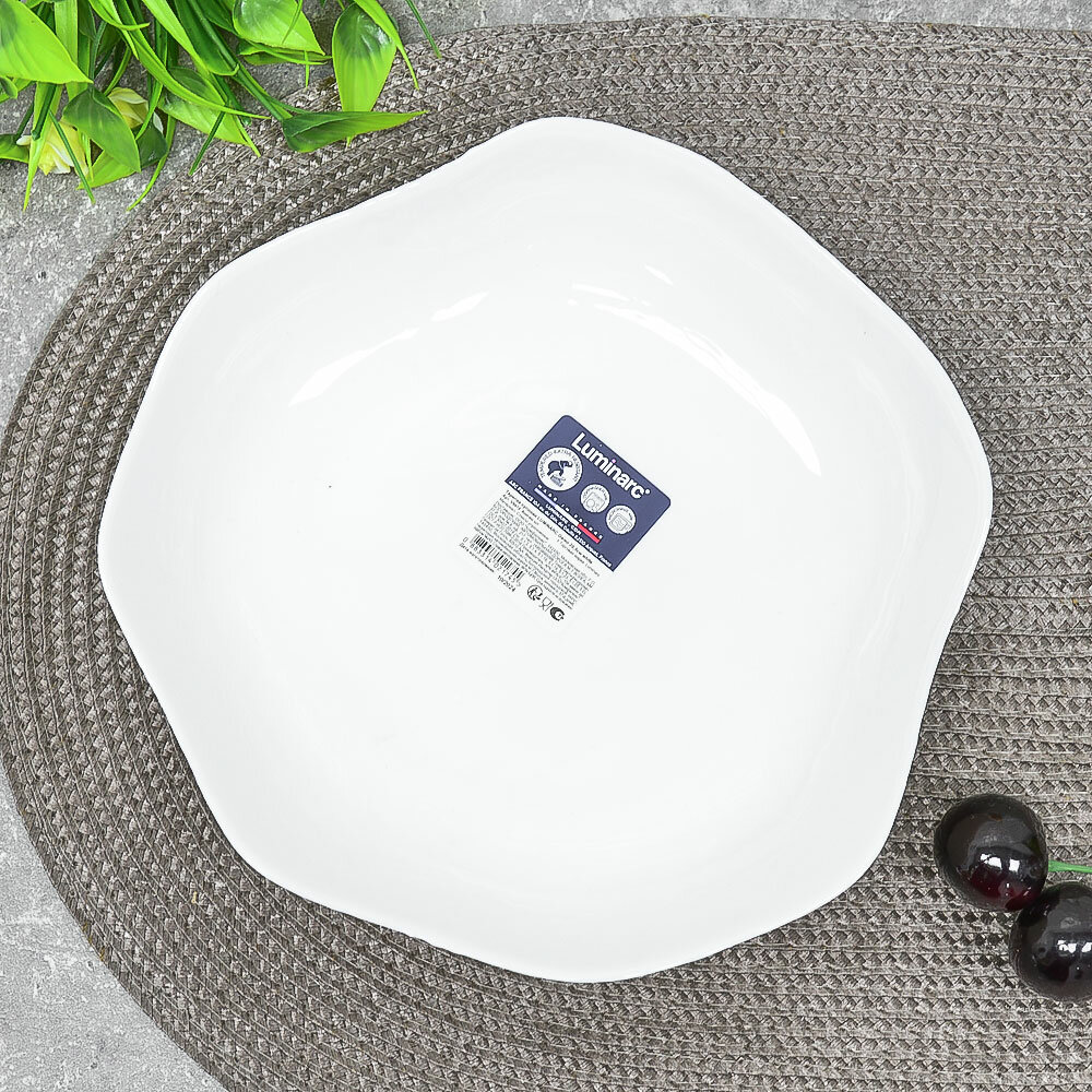 GALEO WHITE Тарелка суповая 20.5см