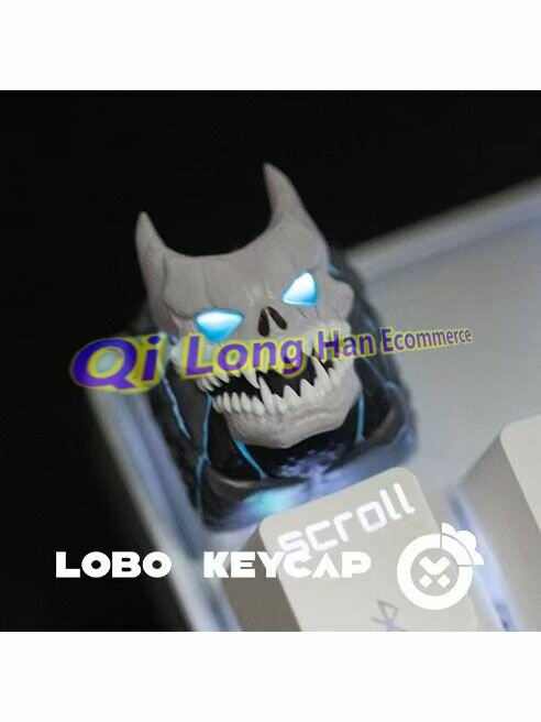 Кейкапы Monster "No.8" Translucent для клавиатуры, черный матовый цвет,
