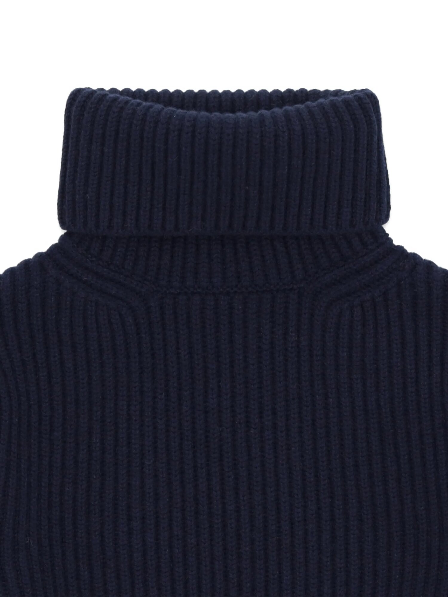Свитер FORTELA Rib-stitch turtleneck sweater, размер 40, , Синий принт — фото 1
