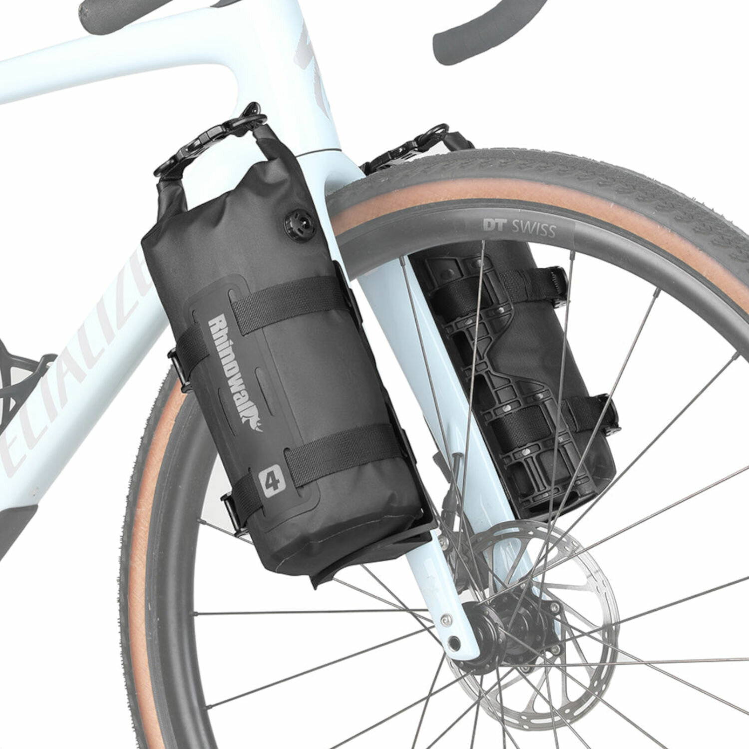 Сумка на вилку Rhinowalk 4L+1 Cage Black