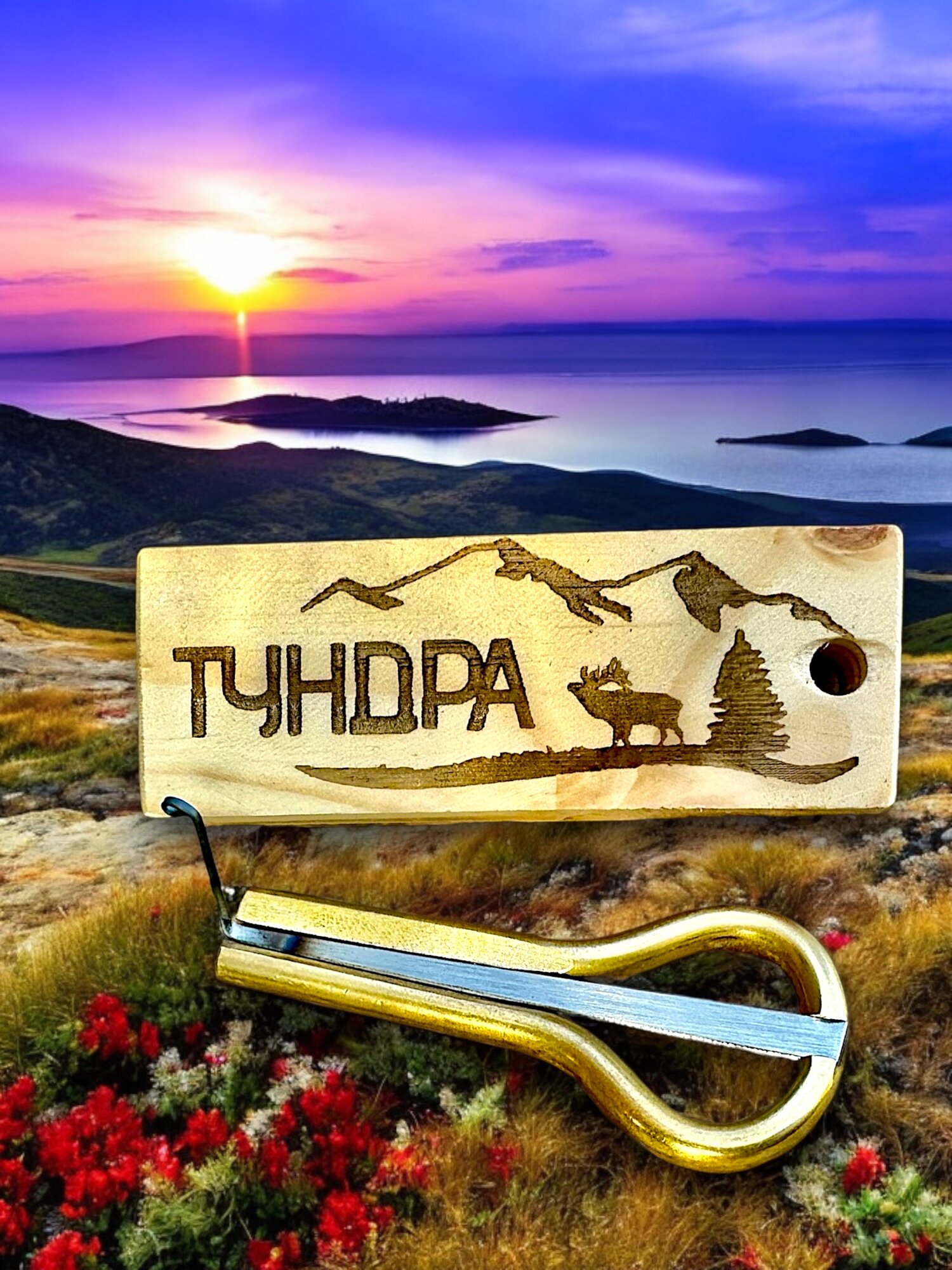 Северный варган "Медитация" с футляром "Тундра"