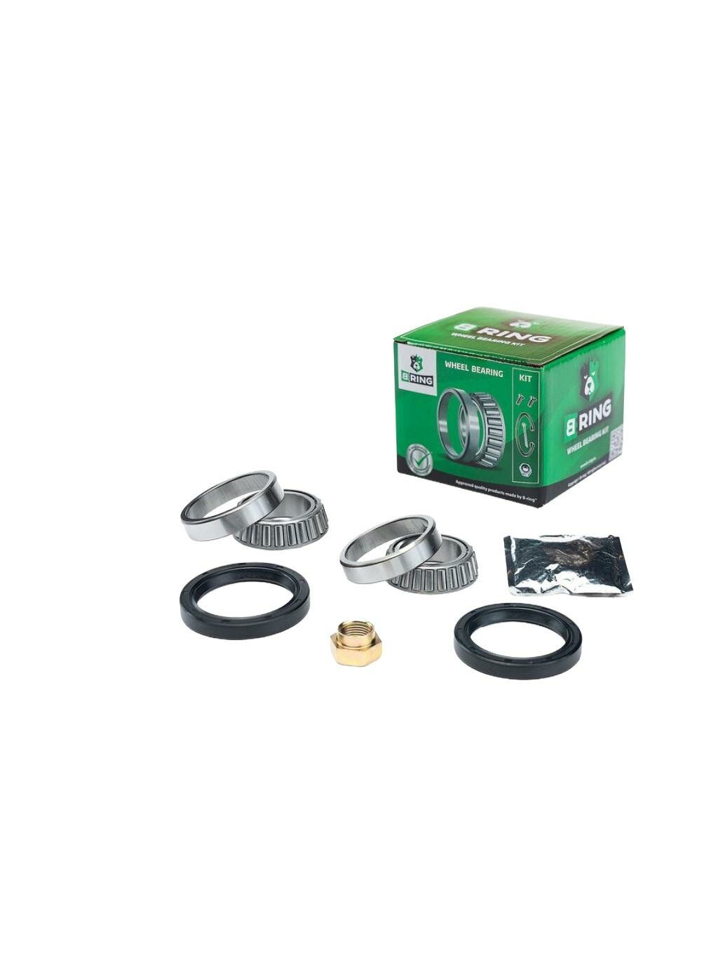 Подшипник ступицы B-Ring BLK0121F, Lada 1118, 2170, 2190 передний набор 35x68x37 BLS0118F