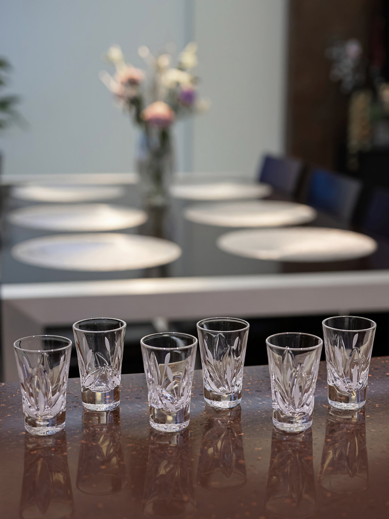 Набор стопок хрустальных для шотов 35 мл, набор из 6 шт, Неман 5104-900/42