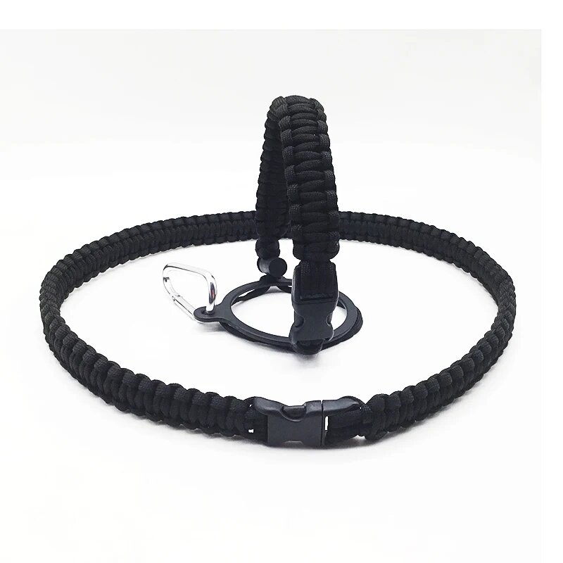 Плетеная чашка из паракорда Seven-core cord Черный, black