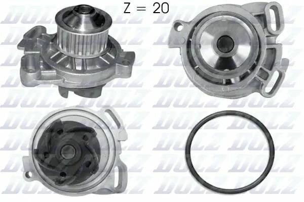 Помпа водяная DOLZ A154 Audi 100 Avant, VW LT 4x4, Volvo 240, 740, 760, 940, 960 2.0-2.4D 80-96