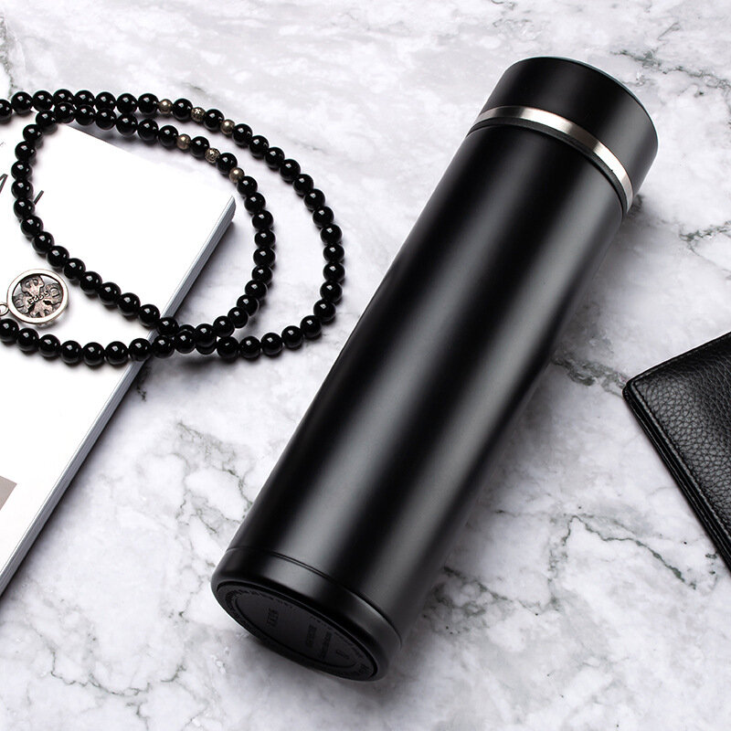 ⭐Креативная 304 умная термокружка из нержавеющей стали с дисплеем температуры, термометром, кружка для воды, бизнес-подарок, с возможностью нанесения логотипа⭐