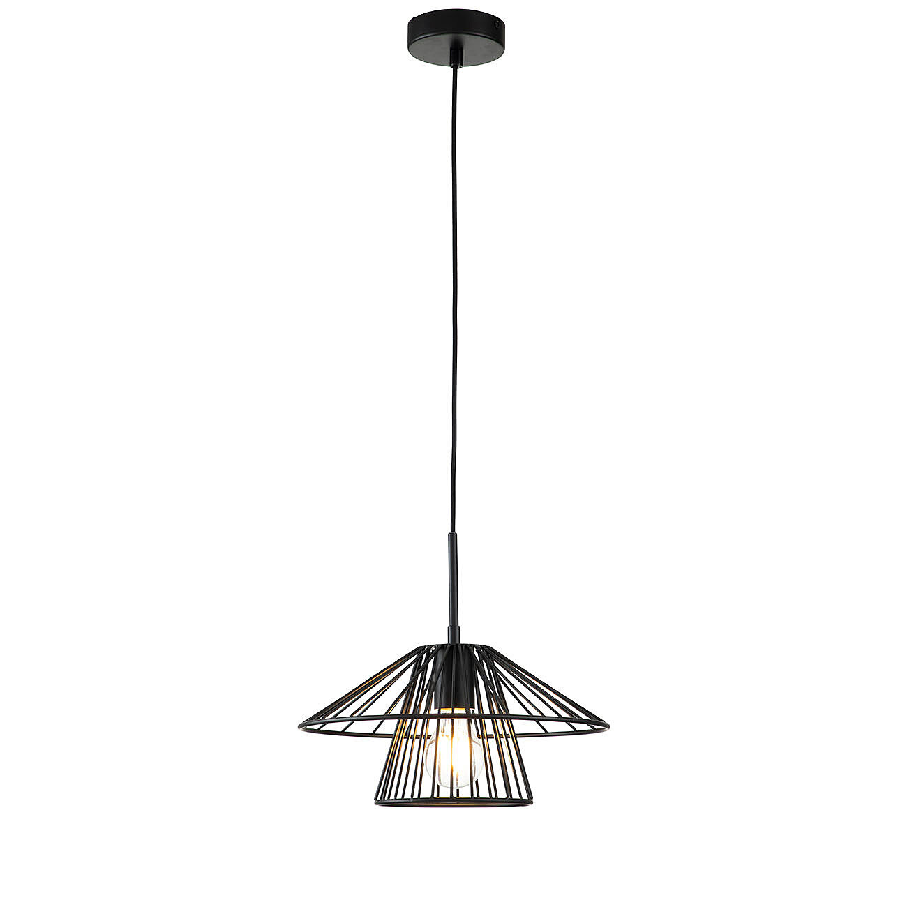 Светильник подвесной Indigo Strato 10016/1P Black V000286
