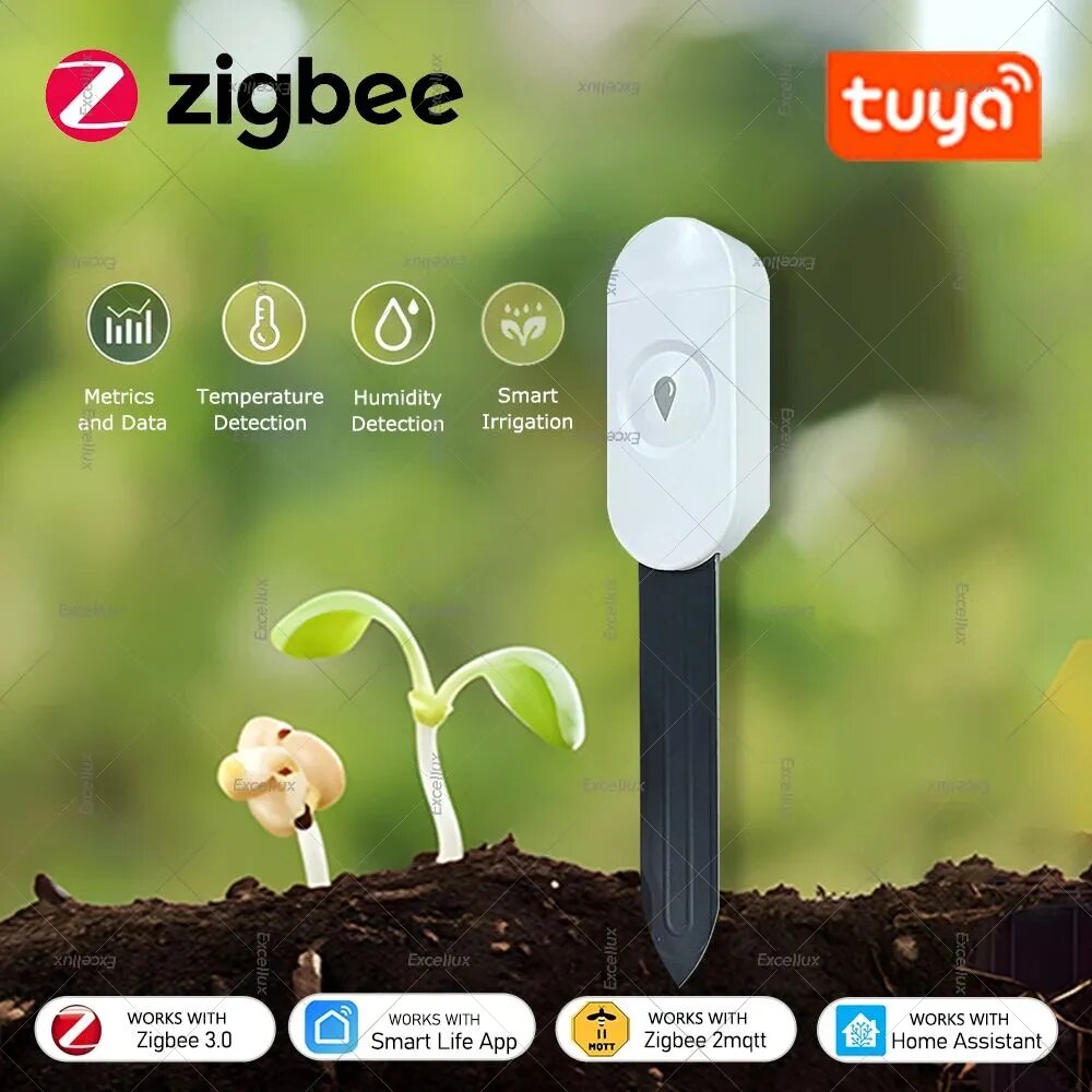 Tuya Zigbee Детектор почвы