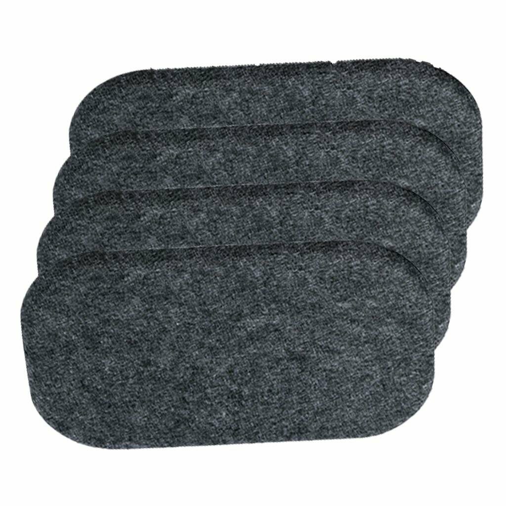 Мебельные войлочные накладки, Черный