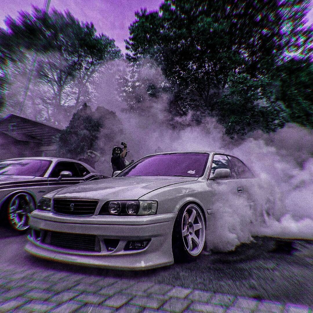 Алмазная живопись"Toyota Mark 2", 5D, круглая, 40x50 см. Производитель: Brose Art.