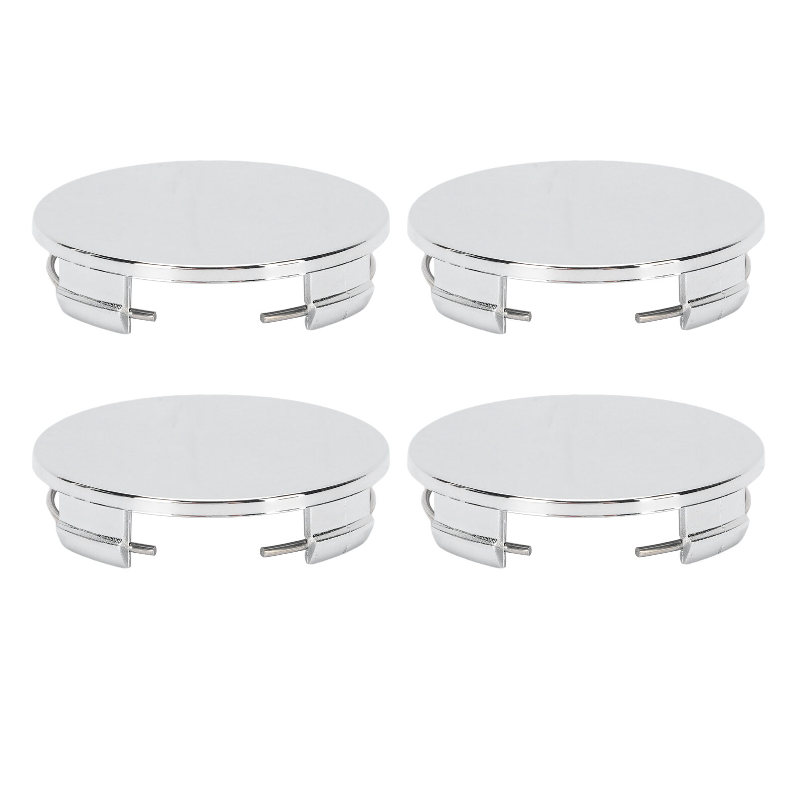 4 шт. центральных колпачков для колес диаметром 65 мм (2,6 дюйма), с креплением, предотвращающим выпадение, внутренний диаметр 62,2 мм, универсальные колпачки для ступиц с покрытием.