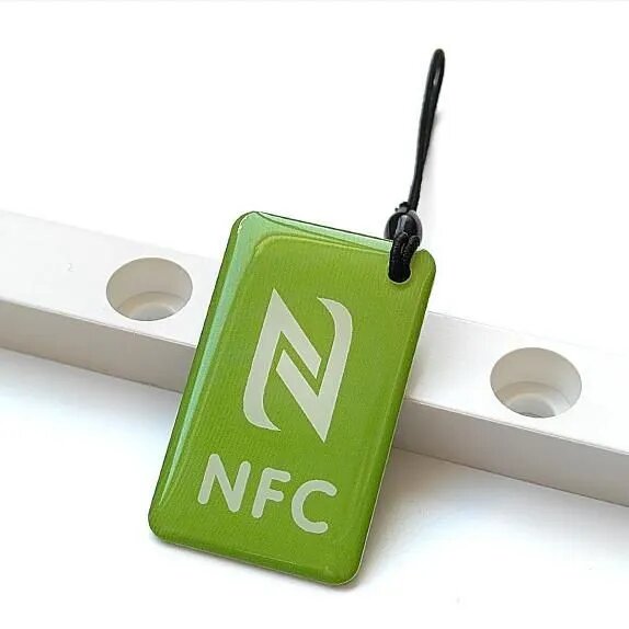 Водонепроницаемая эпоксидная карта NFC-метки Ntag213-синяя