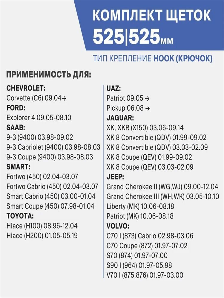 Щетка стеклоочистителя — фото 1