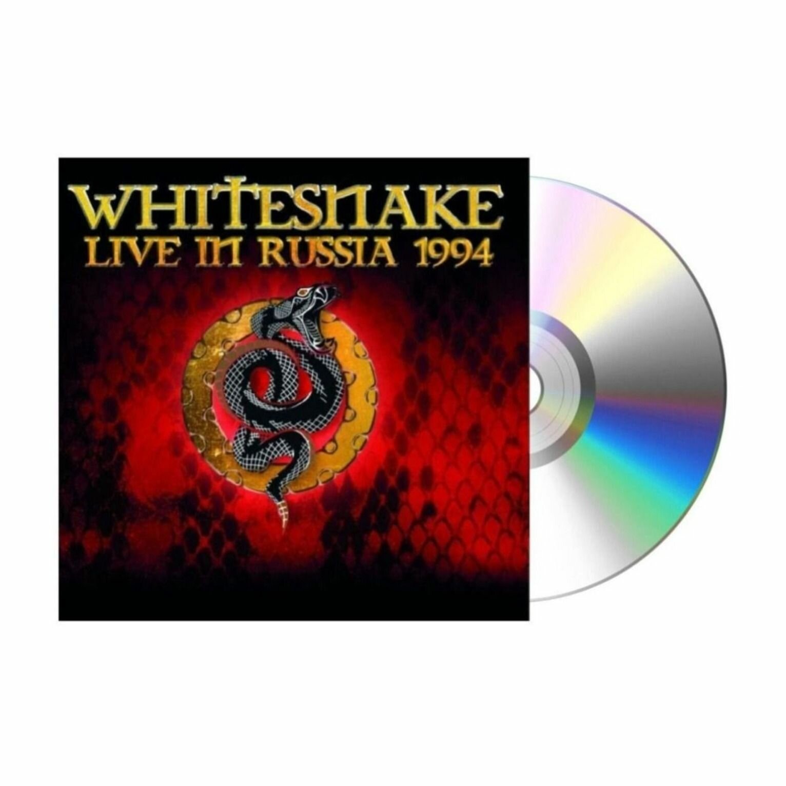 Музыка CD Whitesnake - Live In Russia 1994, 2 x CD, Unofficial Release, OBI Strip w/Inlay Card,