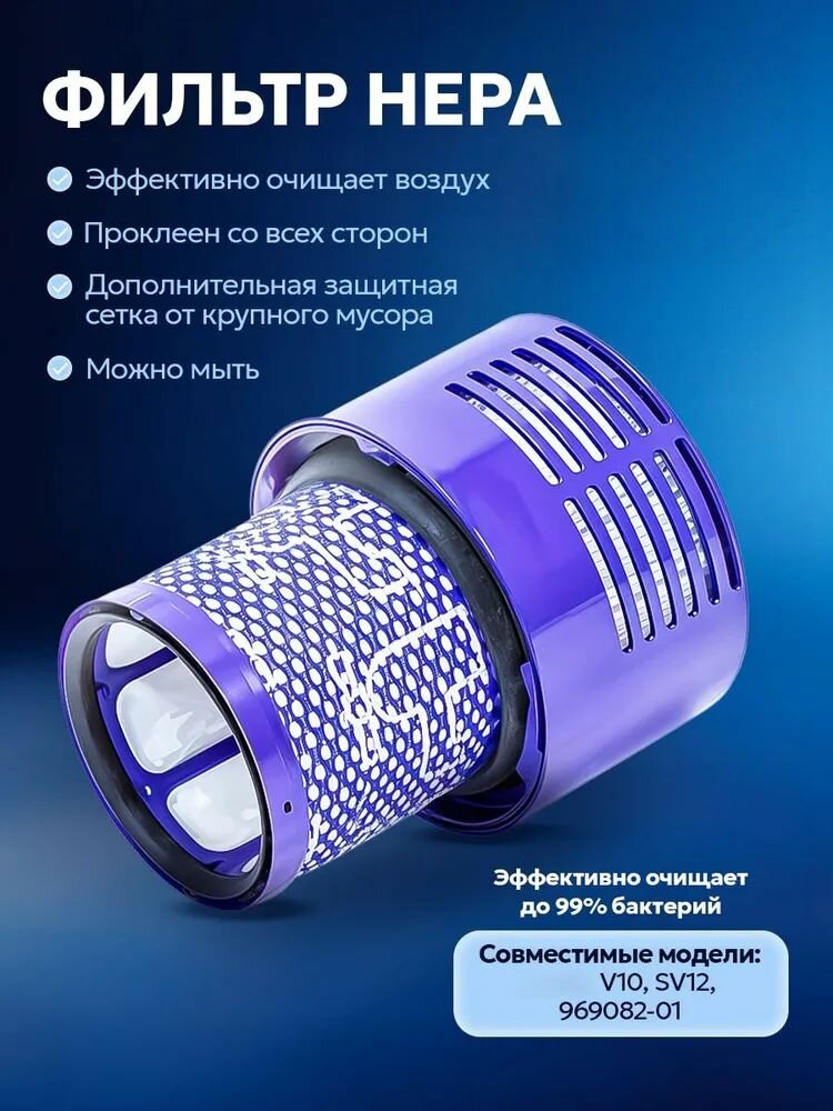 Фильтр для пылесоса Dyson V10 (SV12) 969082-01