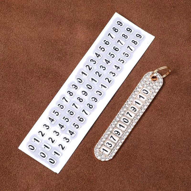 Брелок для ключей, простой и креативный, плетеный из веревки с инкрустацией бриллиантами, брелок с защитой от потери,