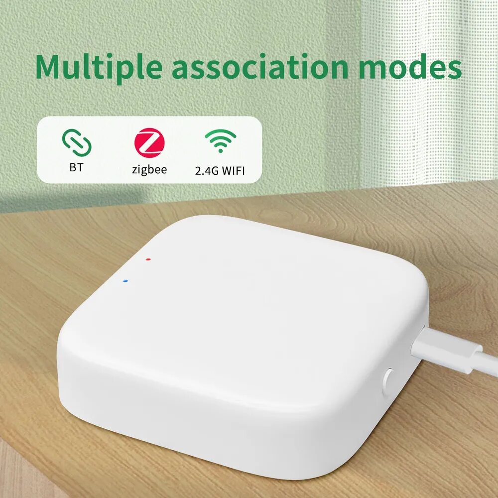 Умный шлюз TUYA с поддержкой Zigbee 3.0 и Bluetooth Mesh Центр управления умным домом Управление любыми устройствами через приложение