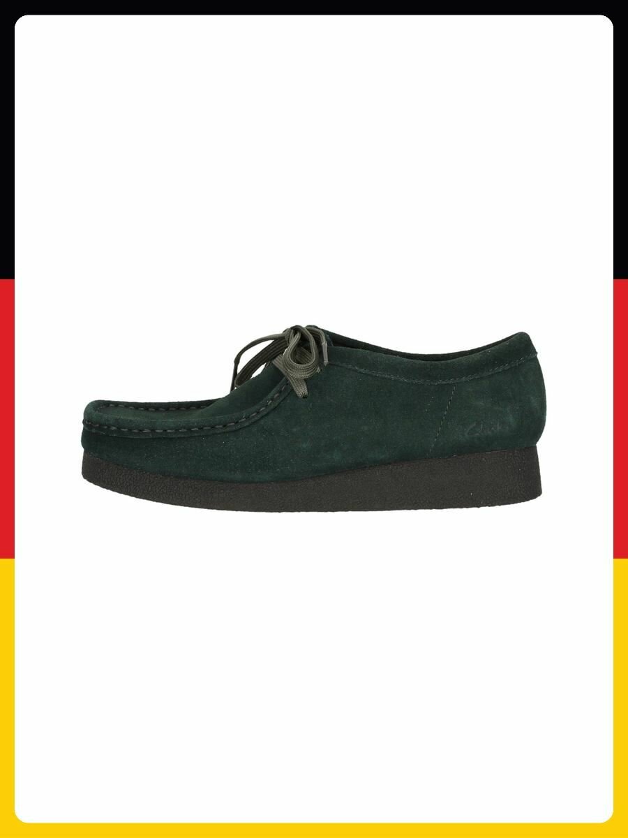 Туфли Clarks WALLABEE, темно-зеленый, 37 EU