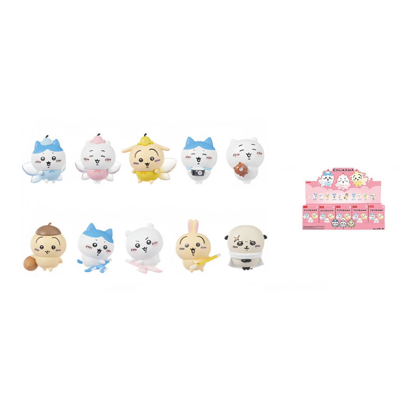 MINISO x Chiikawa Happiness Buddy Mystery Box Mystery Boxes Single Mystery Box/Full Box 10 Pcs