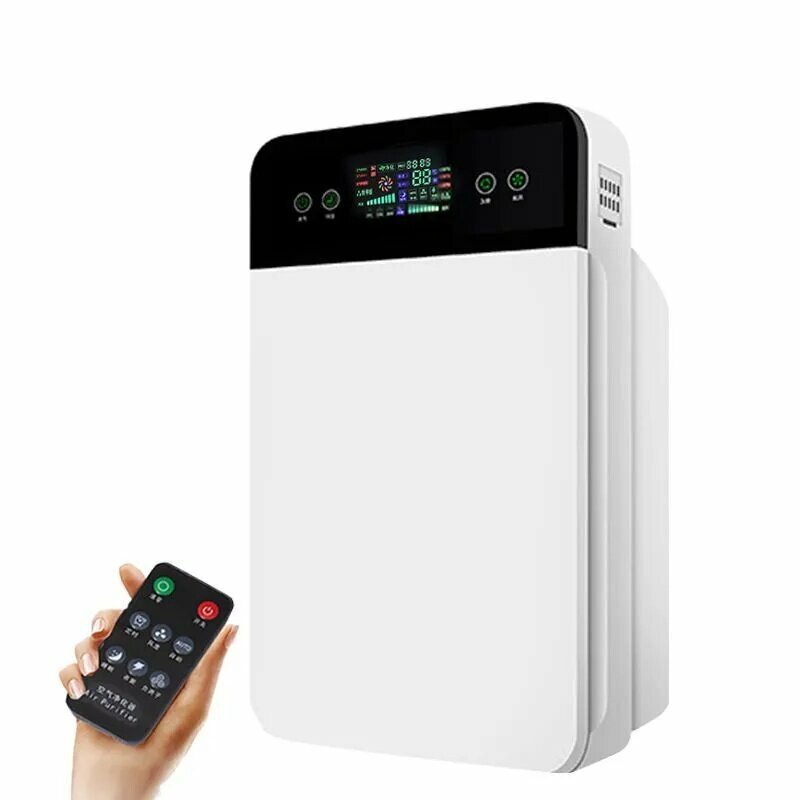 Очиститель воздуха для дома от пыли и запахов / Воздухоочиститель с ионизатором, УФ-лампа и hepa-фильтром R