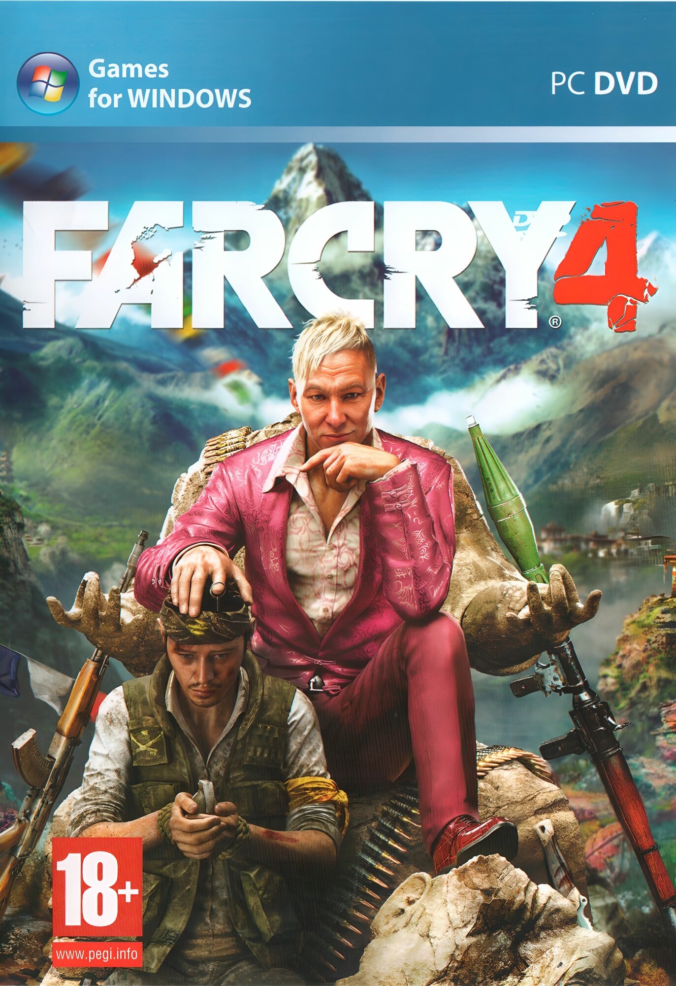 Far Cry 4 (2015) - игра PC, DVD диск
