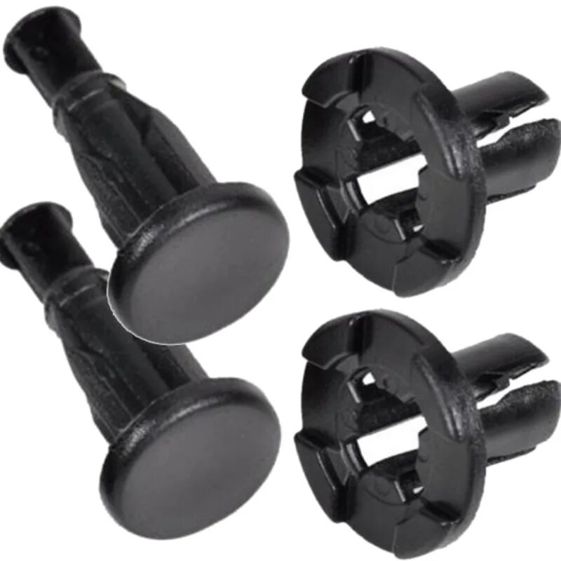 Крепеж для автомобильного бампера, отверстие 9 мм, расширительный винт, зажим, пластик для 50pcs