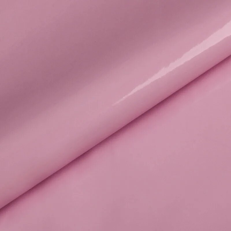 Искусственная лакированная кожа, розовый, 1 метр Розовый, No. 15 pink