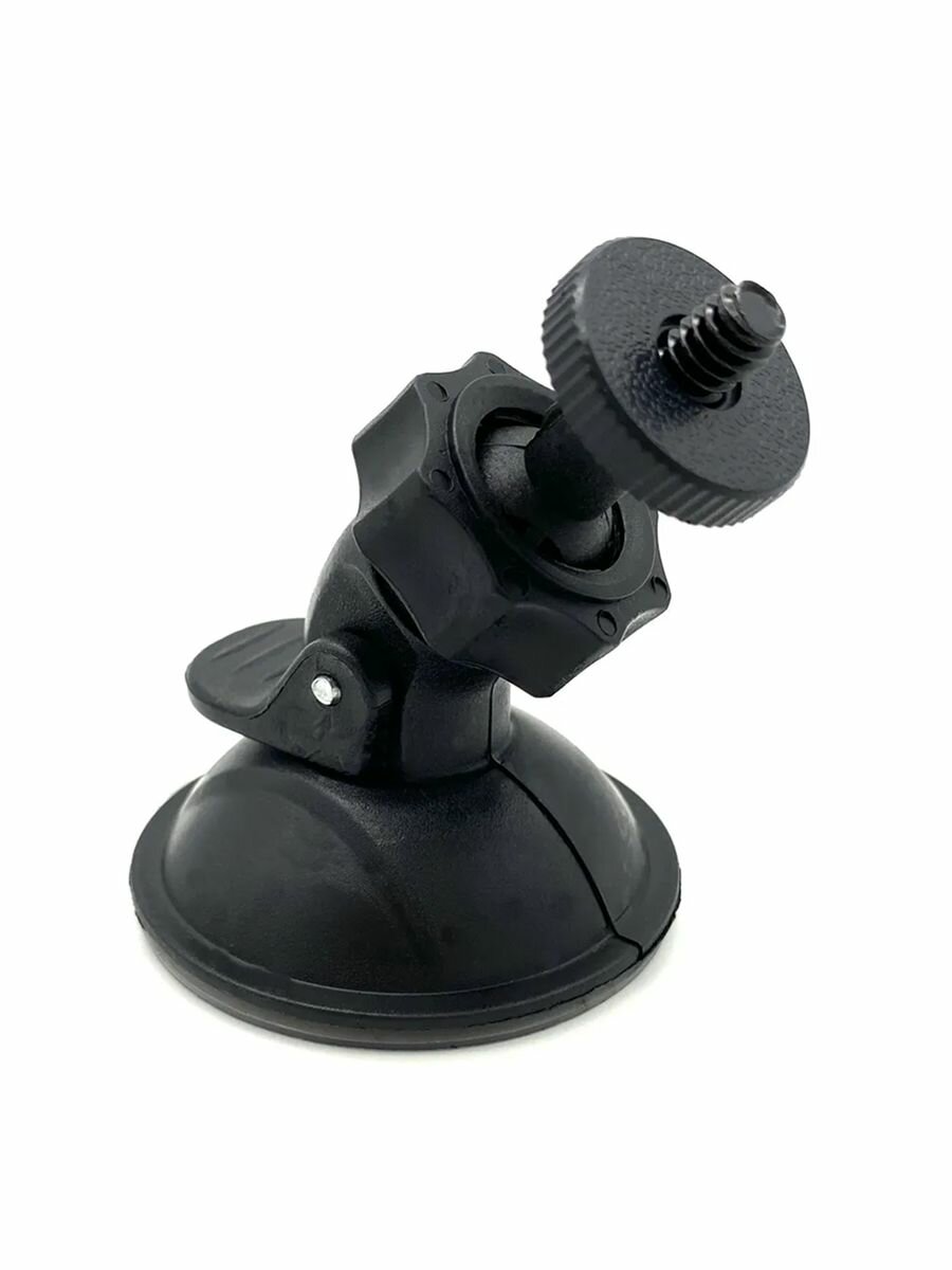 Крепление для видеорегистратора на стекло, присоска, винтовое соединение 6мм