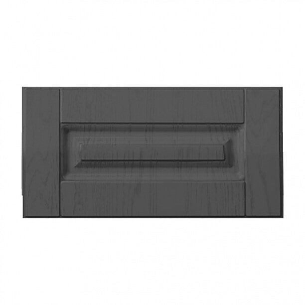 Фасад для выдвижного ящика 176х396 мм Роял вуд графит