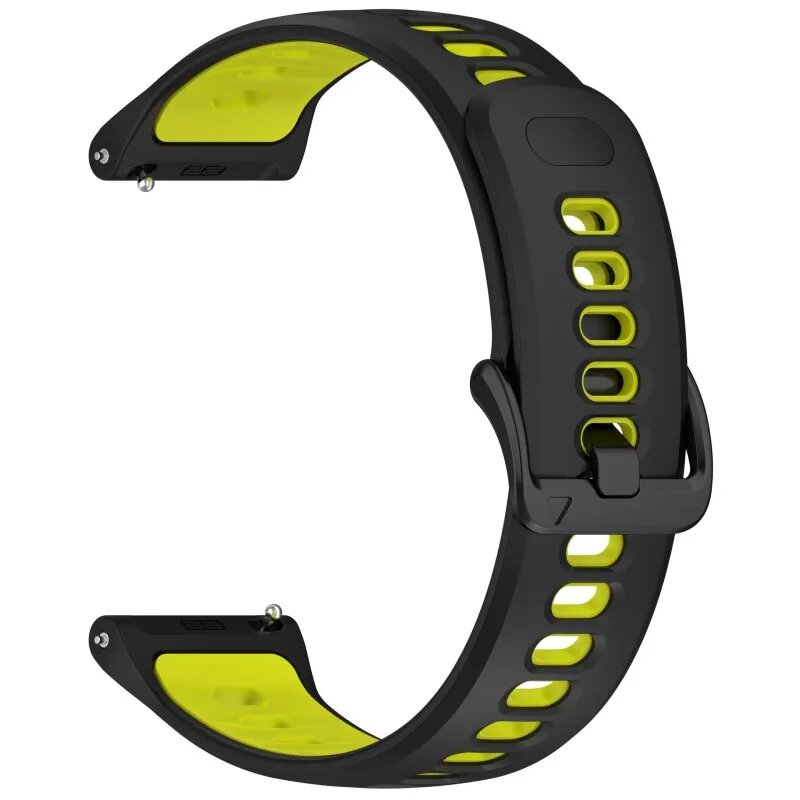 Силиконовый ремешок для Coros Pace 4 3 APEX For COROS APEX, Black Lime